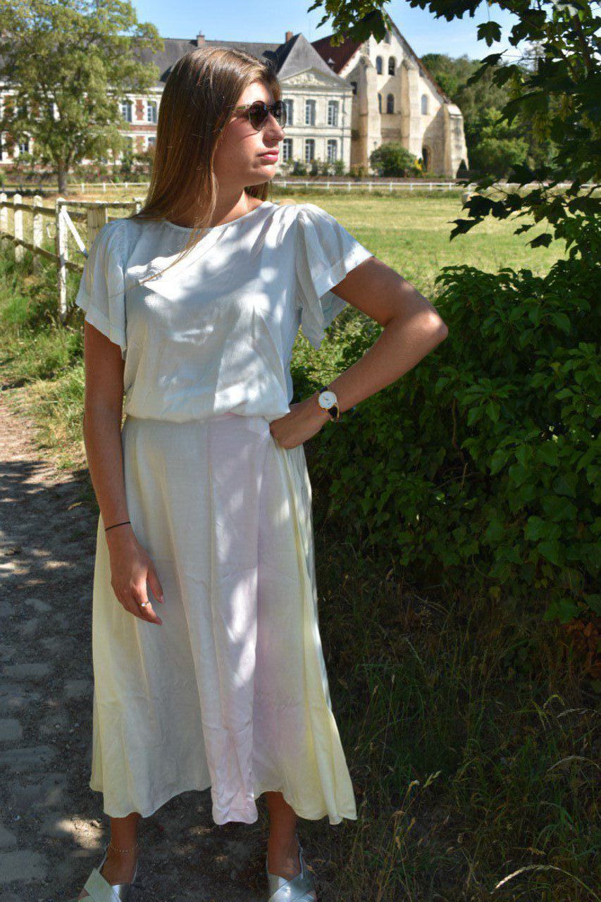 BLOUSE AGATHE FLUIDE - Lespetitesperlesdalice