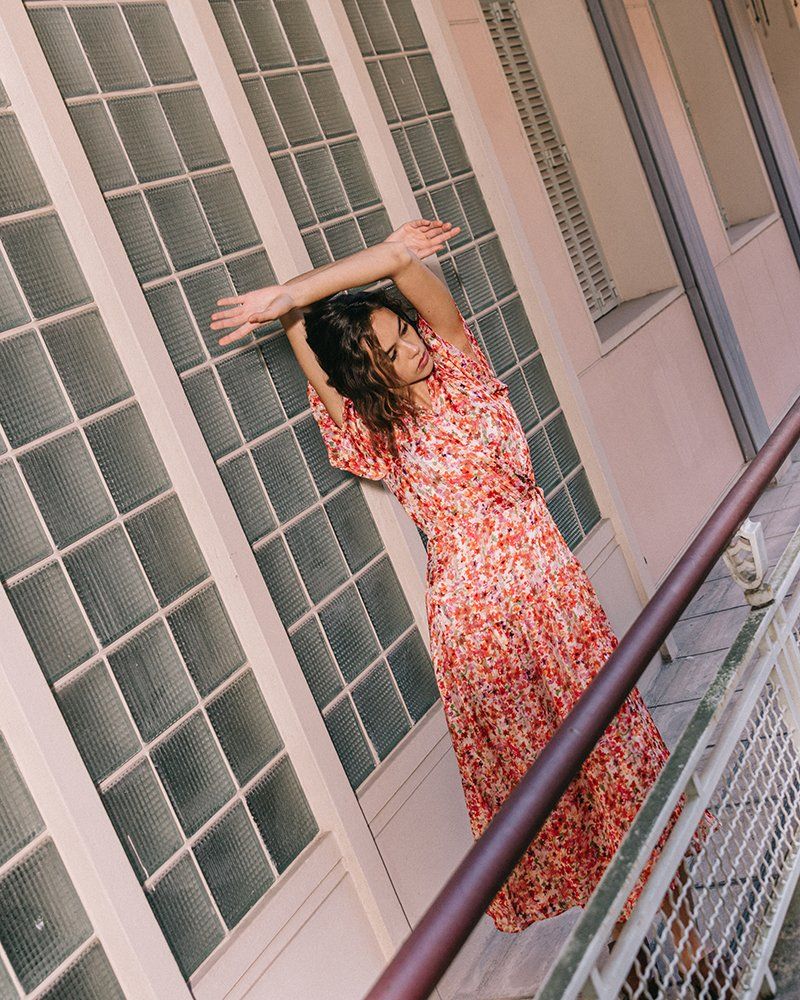 ROBE EMELINE ROSE - Lespetitesperlesdalice